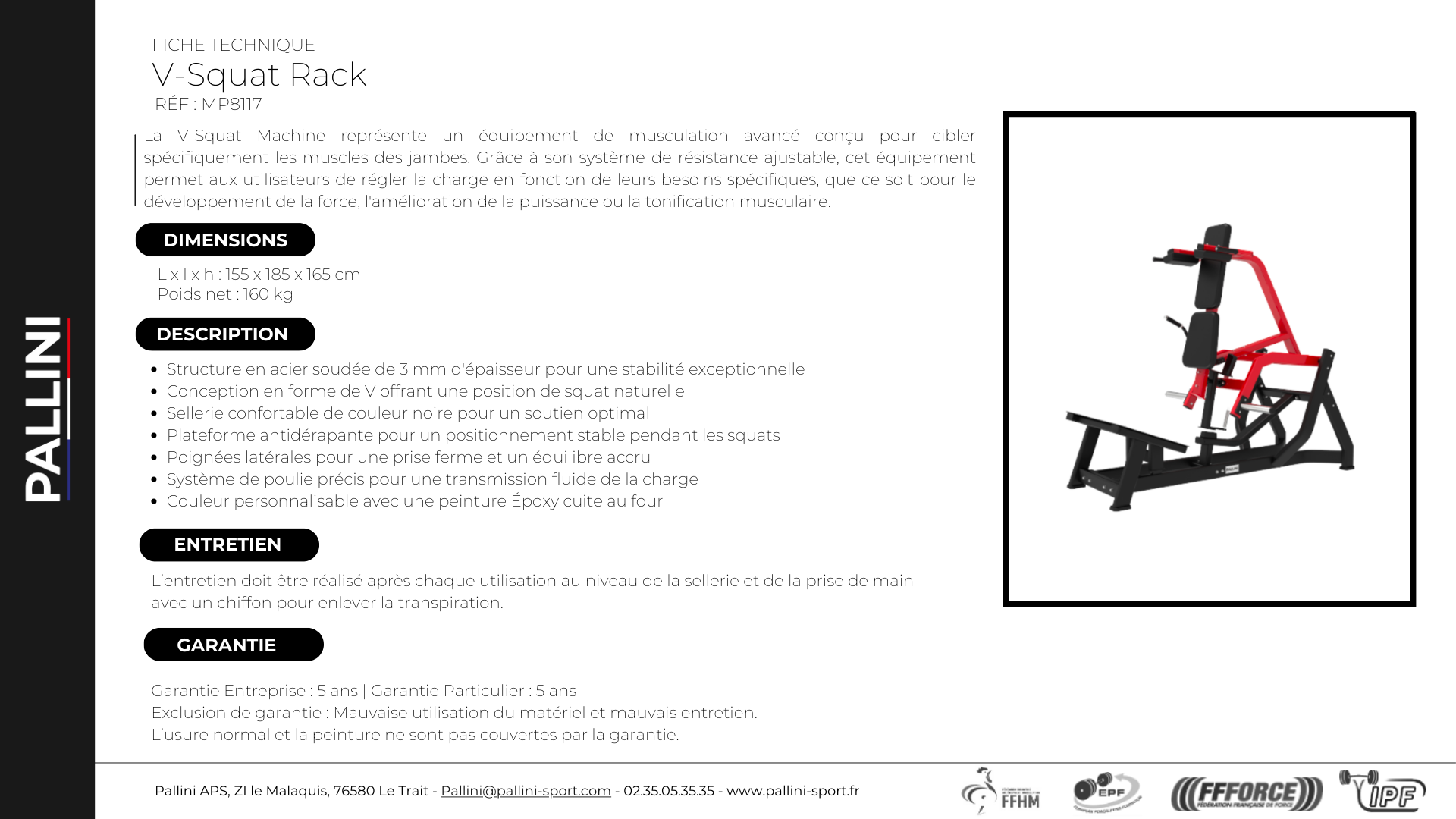V-Squat Rack - Performance